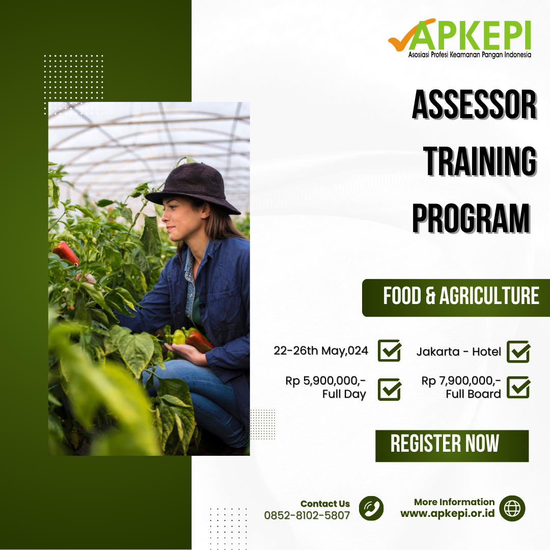 Food Safety Training – Asosiasi Profesi Keamanan Pangan Indonesia
